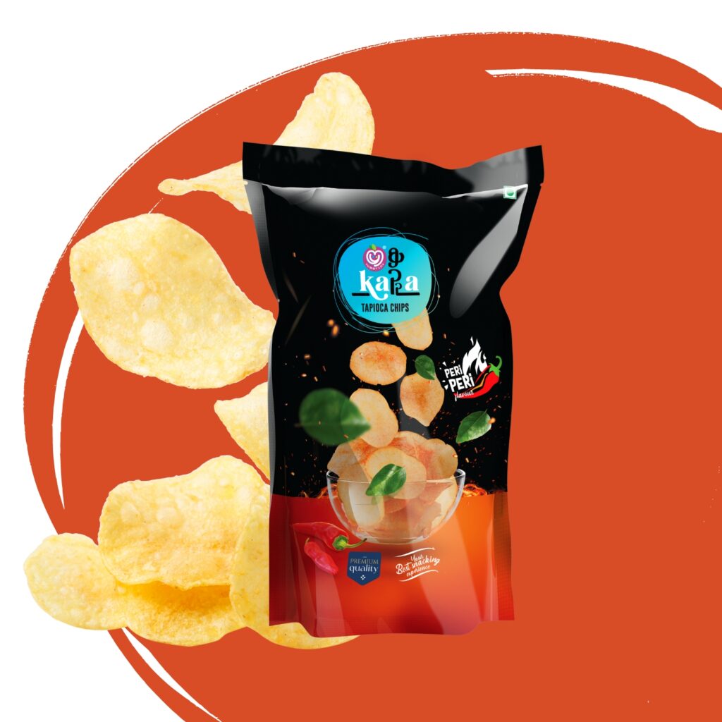 Tapioca Chips (Cassava Chips) pack of 5 – 500gm – Yummylov